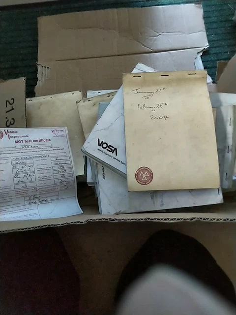 OLD STYLE VOSA VIEA MOT Certificate Books Film/tv Props History ...