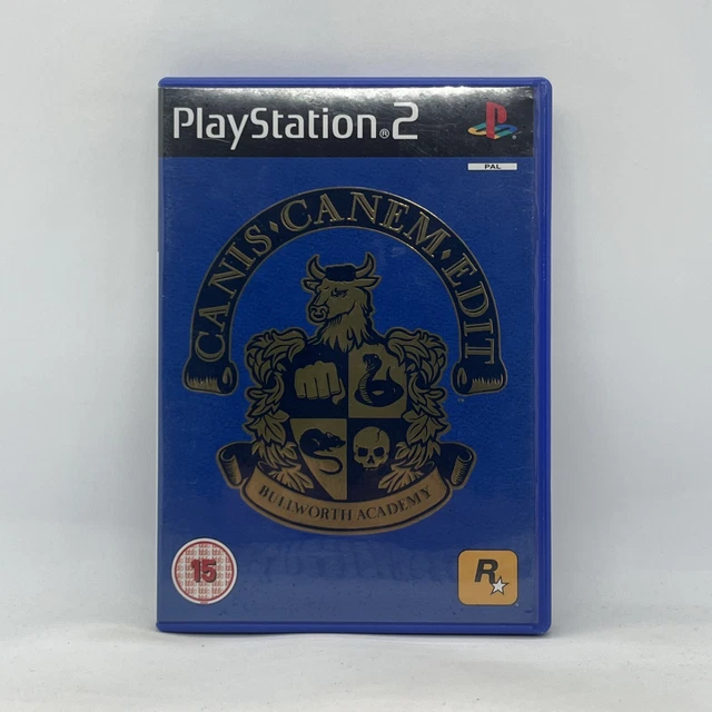 CANIS CANEM EDIT Bully Manual & Map Rockstar PS2 PlayStation Game Free ...