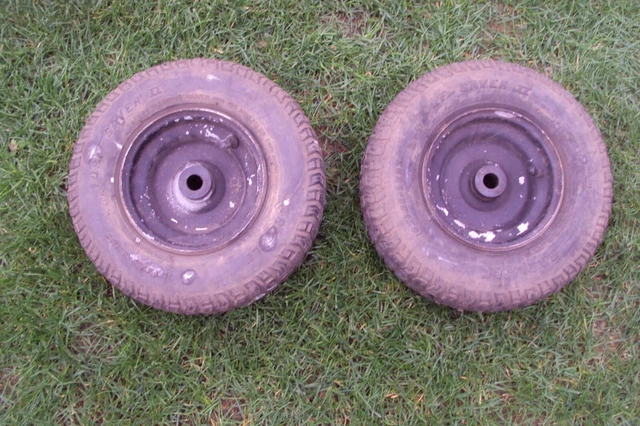 MURRAY & HAYTER ride on mower front wheels and tyres £40.00 - PicClick UK