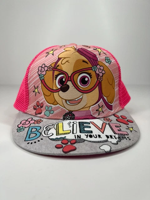 PAW PATROL SKYE cap hat pink kid's adjustable one size fits most ...