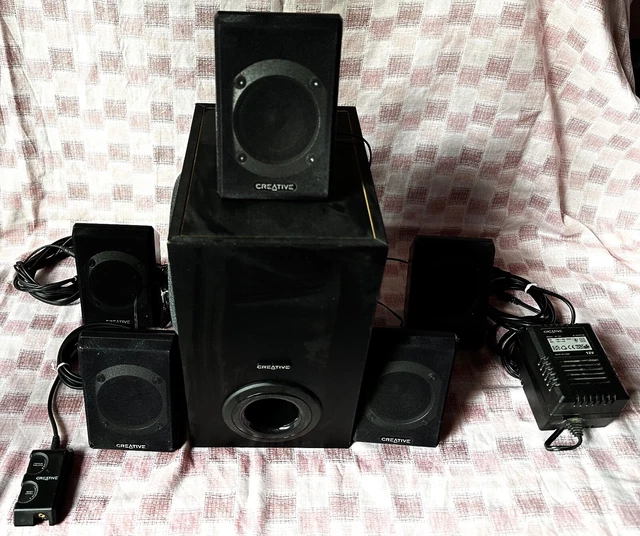 CREATIVE LABS INSPIRE p580, Sistema Surround 5.1 per PC EUR 55,00 ...