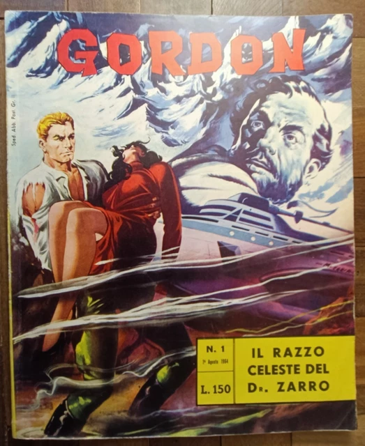 1964 FUMETTI GORDON in Serie Completa e Consecutiva Dalla N. 1 alla N ...