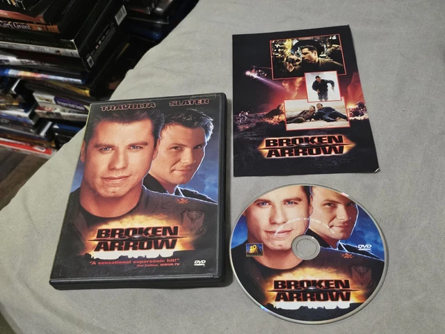 BROKEN ARROW (1996) (DVD, 1998) John Woo, John Travolta, Christian ...