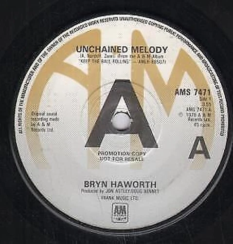 BRYN HAWORTH UNCHAINED Melody 7" vinyl UK A&m 1979 Promo copy b/w working for EUR 5,47 - PicClick FR