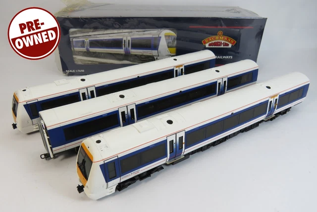 OO GAUGE BACHMANN 32-470 Class 168 Clubman 3 Car DMU Chiltern Railways ... OO GAUGE BACHMANN 32-470 Class 168 Clubman 3 Car DMU Chiltern Railways ...