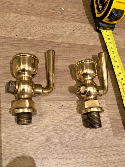 VINTAGE BRASS OILERS for Live Steam Engine /Stationary Engine x2 £114. ...