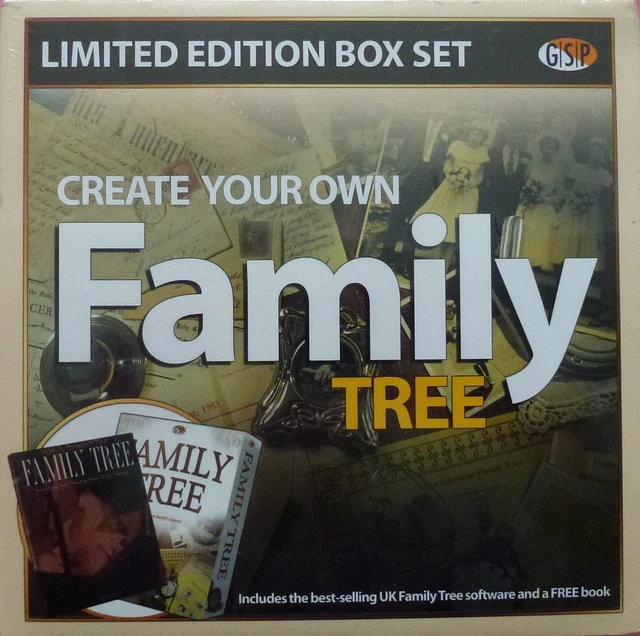 FAMILY TREE CREATE Your Own Limited Edition Box Set Brand New In Sealed ...