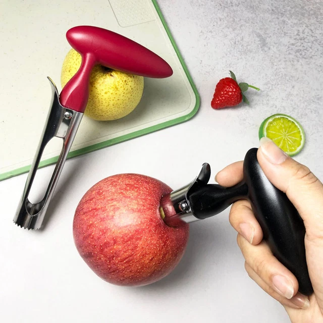 STAINLESS STEEL TWIST Apple Corer Remover Seed Handheld Fruit Core ...