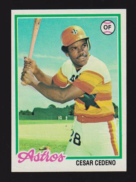 1978 TOPPS #650 Cesar Cedeno HOUSTON ASTRO NEUF COMME NEUF B EUR 2,18 ...