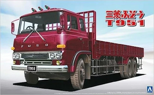 AOSHIMA1/32 HEAVY FREIGHT Series No.15 Fuso T951 Late Flat Body EUR 159,98 - PicClick DE
