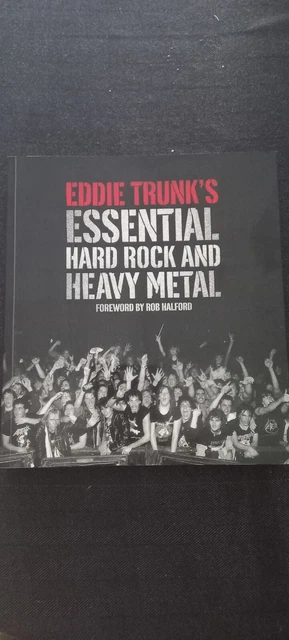EDDIE TRUNK ESSENTIAL HARD ROCK and HEAVY METAL SOFTCOVER BOOK KISS ...