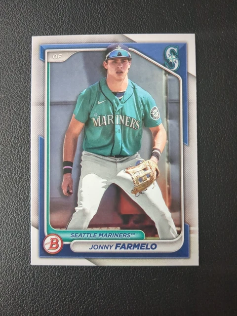 JONNY FARMELO 2024 Bowman BP-147 Prospects Seattle Mariners Baseball ...