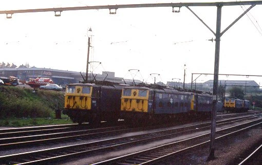 ORIGINAL COLOUR SLIDE of 76034 BR class 76 Woodhead electric loco £8.80 ...