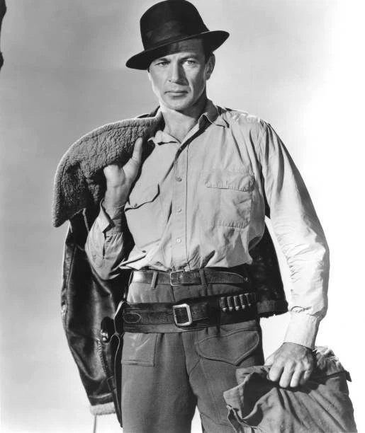 GARY COOPER AS Robert Jordan in the film For Whom the Bell Tolls S- Old ...