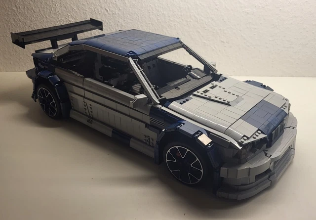 BMW M3 E46 GTR Klemmbausteine Lego-Moc Mould King Lepin TGL EUR 155,00 ...