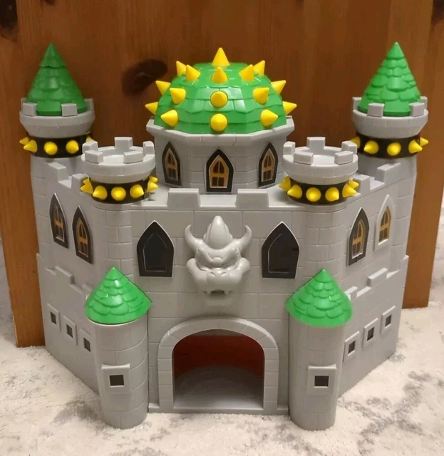 NINTENDO SUPER MARIO Bowser's Castle Playset Toy with Sounds £12.99 ...