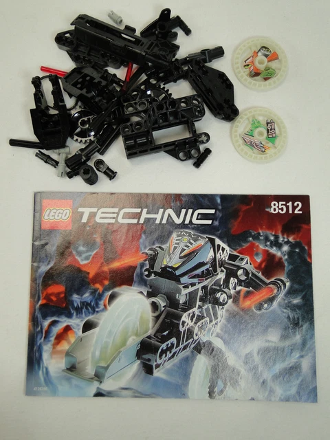 LEGO TECHNIC ROBO Riders 8512 Onyx komplett mit Anleitung OBA EUR 16,99 ...