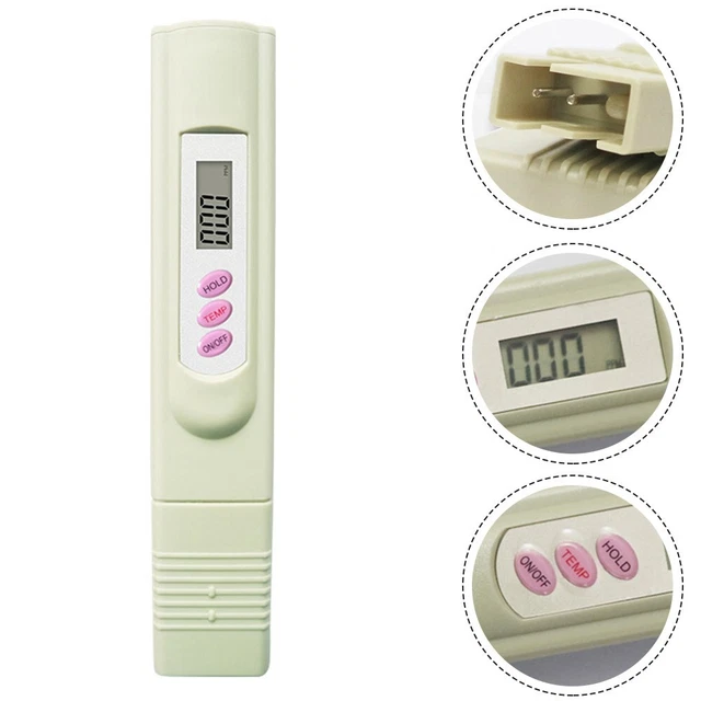 ACCURATE DIGITAL PPM Meter for Water Filter and Purifier LCD Display ...