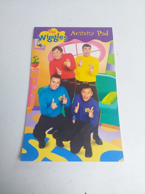 THE WIGGLES ACTIVITY Pad 2007 - Funtastic Limited Unused Inside Brand ...