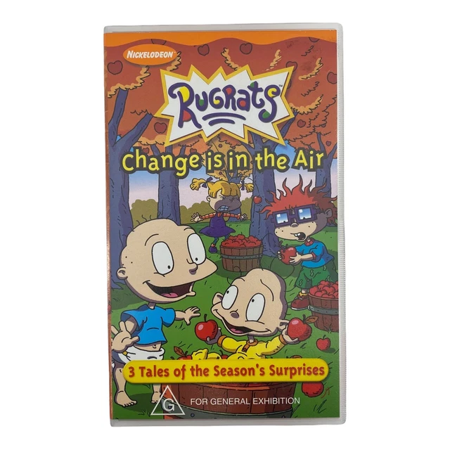 NICKELODEON RUGRATS CHANGE Is In The Air VHS Video Tape 2002 Cartoon ...
