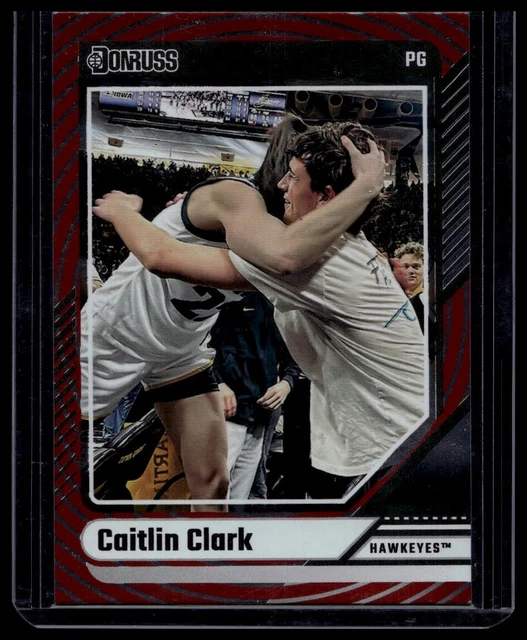 CAITLIN CLARK 2024 Panini Caitlin Clark Collection #19 Red Target ...