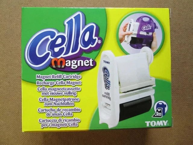 RECHARGE CELLA MAGNET 3 mètres de bandes et sélection de formes Tomy ...