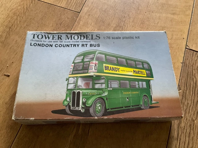 MODEL KIT LONDON country RTL Bus by tower models 1/76 contents sealed £ ...