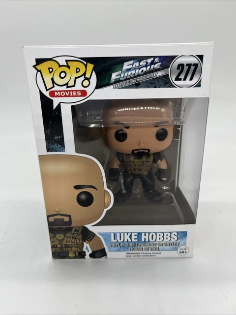 FUNKO POP! FILM Fast Furious Luke Hobbs #277 Scatola con protezione POP ...