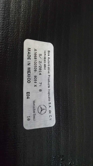 ORIGINAL MERCEDES GL GLS X166 Laderaumabdeckung Kofferraumabdeckung EUR ...