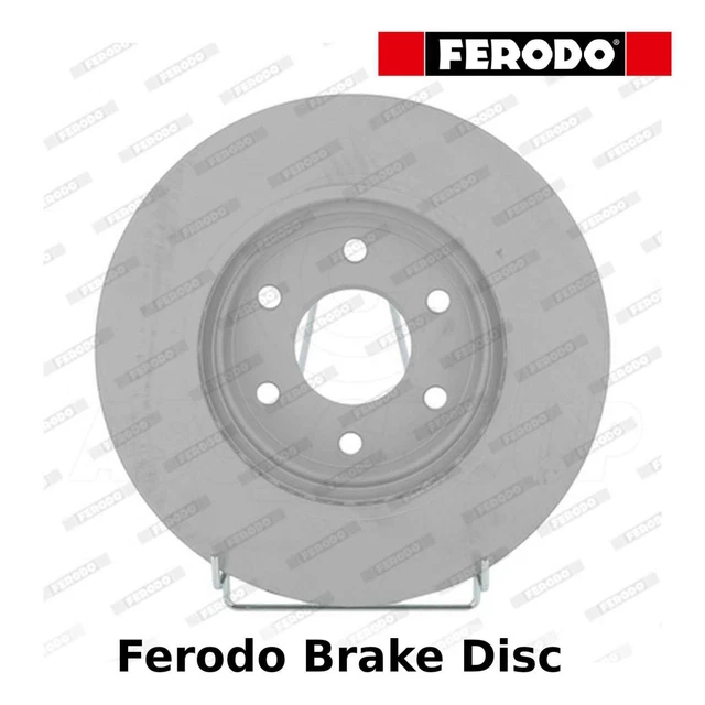 FERODO FRONT BRAKE Disc (Pair) - 296mm, Vented, Coated - DDF1761C - EO ...