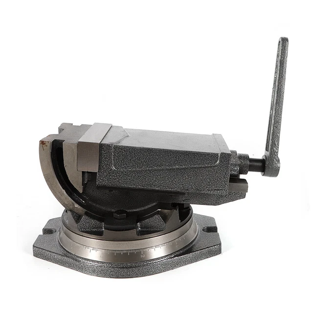 5 INCH SWIVEL Base & 90º Angle Tilting 2 Way Clamp Vise Mill Machine ...
