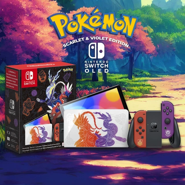 POKEMON NINTENDO SWITCH Oled Console Scarlet & Violet Limited Edition Boxed Mint £269.99 ...