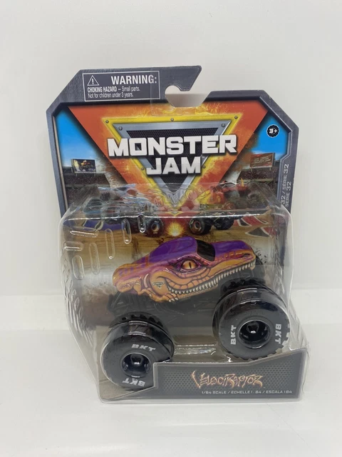 MONSTER JAM TRUCK Rare Velociraptor New £24.99 - PicClick UK