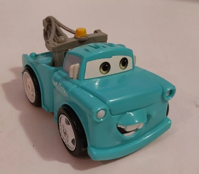 2005 DISNEY PIXAR Cars Blue Mater Shake N Go Racer Fisher-Price $8.79 ...