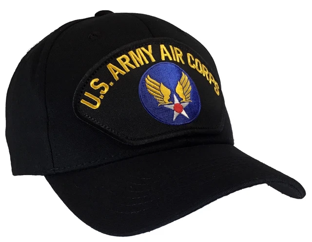 US ARMY AIR Corps Hat Black Ball Cap 3 PACK £26.83 - PicClick UK