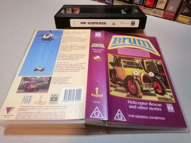 BRUM - HELICOPTER RESCUE - (4 STORIES) - 1995 ABC For Kids - Ragdoll ...