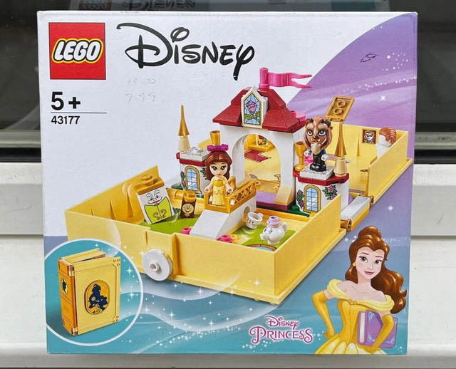 LEGO 43177 DISNEY Princess Belle's Storybook Adventures Retired Playset ...