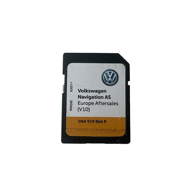 VW VOLKSWAGEN NAVIGATION AS Europe Aftersales V10 Maps SD Card 5NA 919 866 R £29.89 - PicClick UK