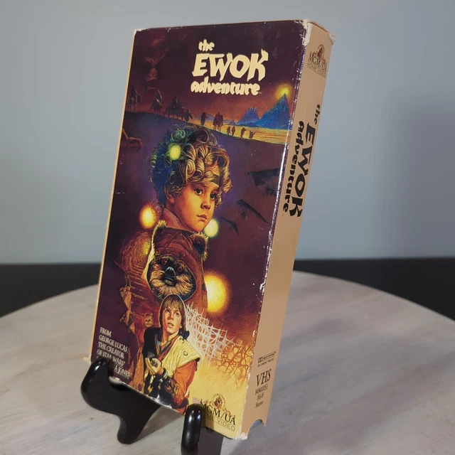 THE EWOK ADVENTURE VHS George Lucas Star Wars Jedi Vintage Movie 1984 £ ...