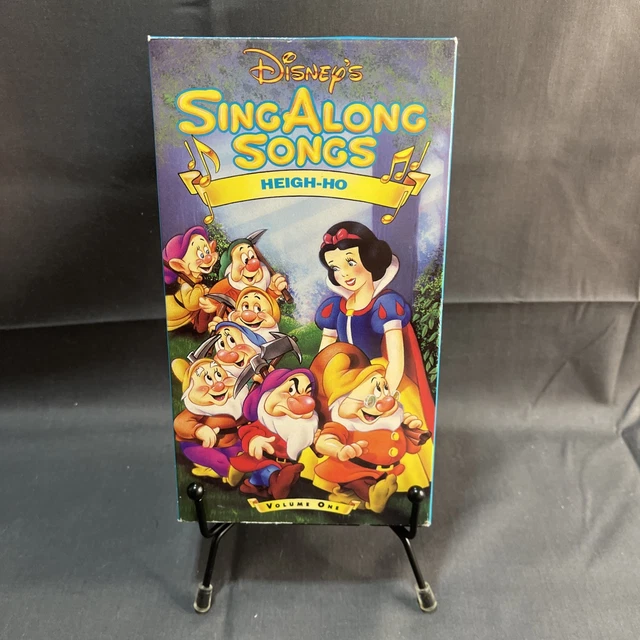 DISNEYS SING ALONG Songs - Snow White: Heigh-Ho (VHS, 1994) £2.66 ...