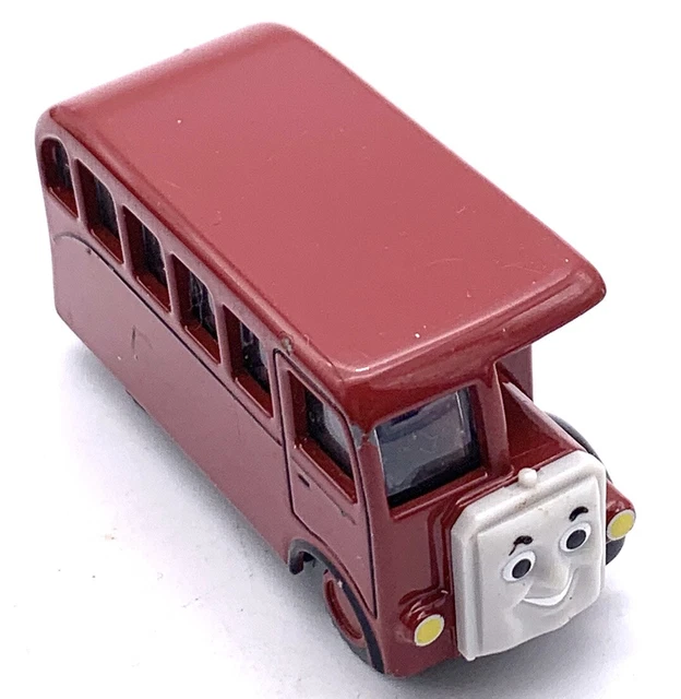 THOMAS THE TANK Engine & Friends Train Bertie Bus 2001 ERTL Toy Die ...