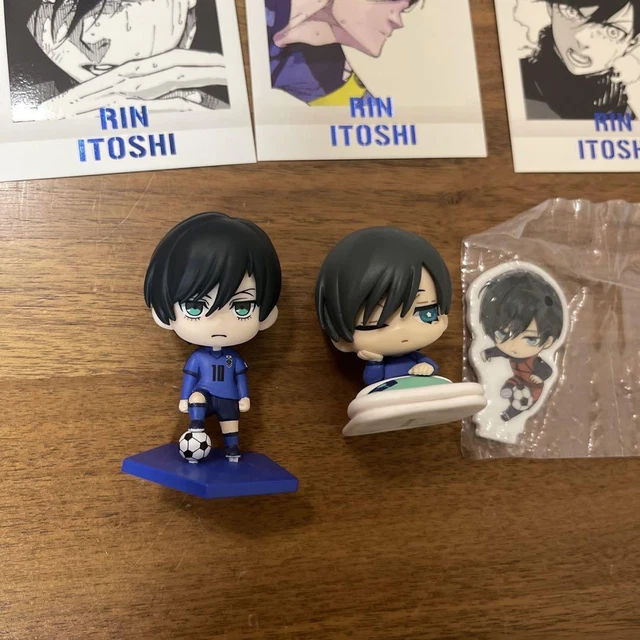 BLUE LOCK RIN Figure Gacha Bromide Snap Burulo Exhibition £52.91 ...