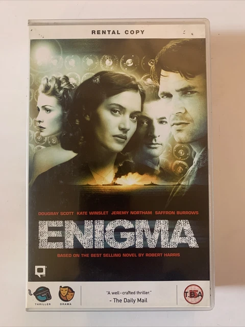 ENIGMA - BIG Box vhs video tape - Promotional Sample Copy £11.12 ...