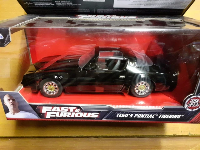 JADA TOYS FAST and furious 1/24 PONTIAC FIREBIRD TEGO S NEUVE EN BOITE ...