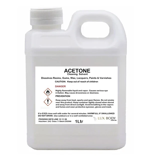 ACETONE 100% PURE Nail Polish/ Paint/Gel/SNS Remover $18.95 - PicClick AU