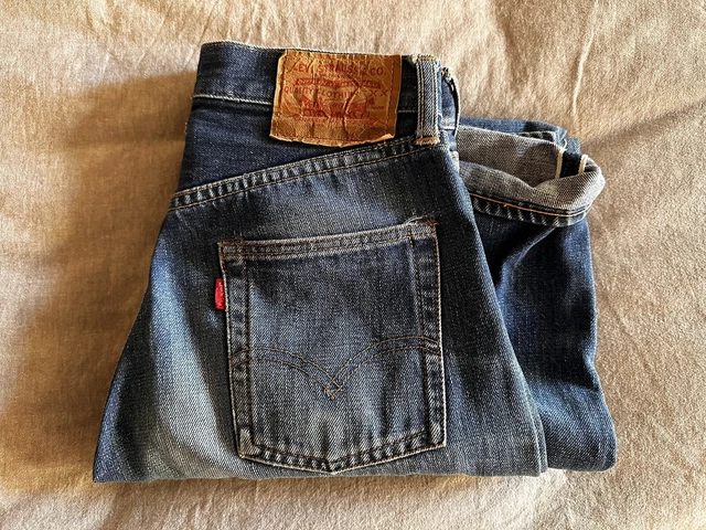 ORIGINAL VINTAGE 70S Levi’s 502 Big E Selvedge Denim Jeans 28x30 Not LVC 501 505 EUR 250,00 ...