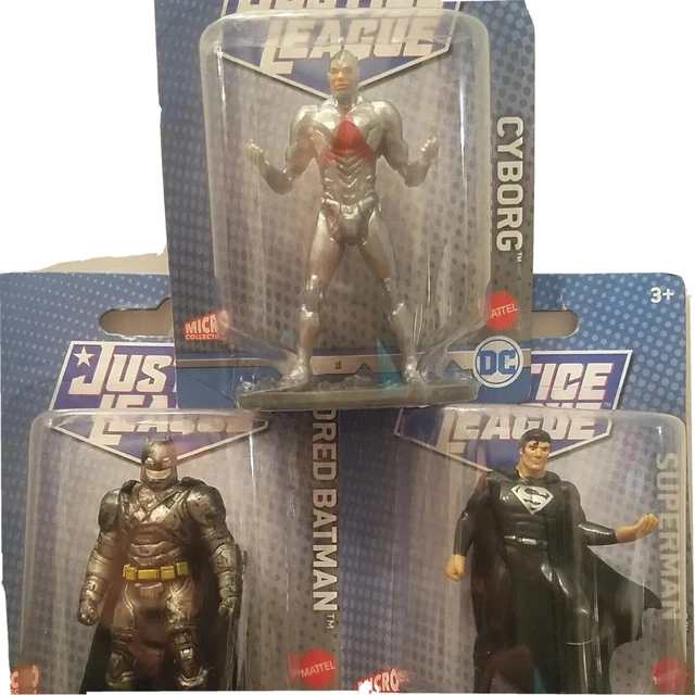 NEW DC COMICS Micro Collection JUSTICE LEAGUE Cyborg Batman Superman ...