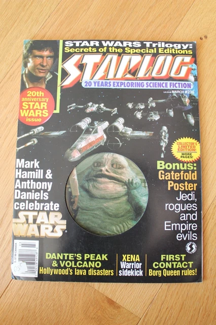 MAGAZINE STARLOG MARS 1997 Star Wars Poster EUR 15,00 - PicClick FR