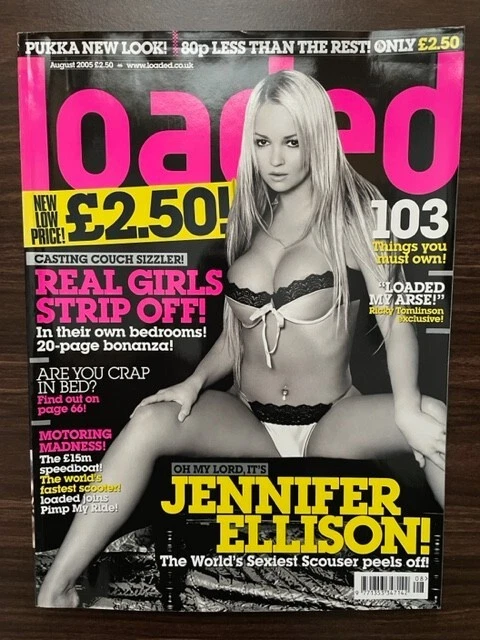 LOADED MAGAZINE - August 2005 Jennifer Ellison Sophie Howard Issue 136 ...