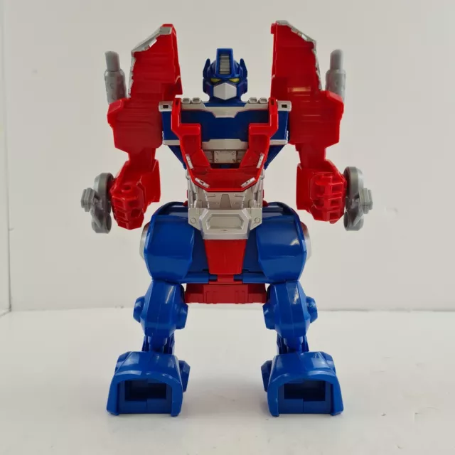 Playskool Heroes Transformers Rescue Bots Knight Watch Optimus Prime ZU ... Playskool Heroes Transformers Rescue Bots Knight Watch Optimus Prime ZU ...